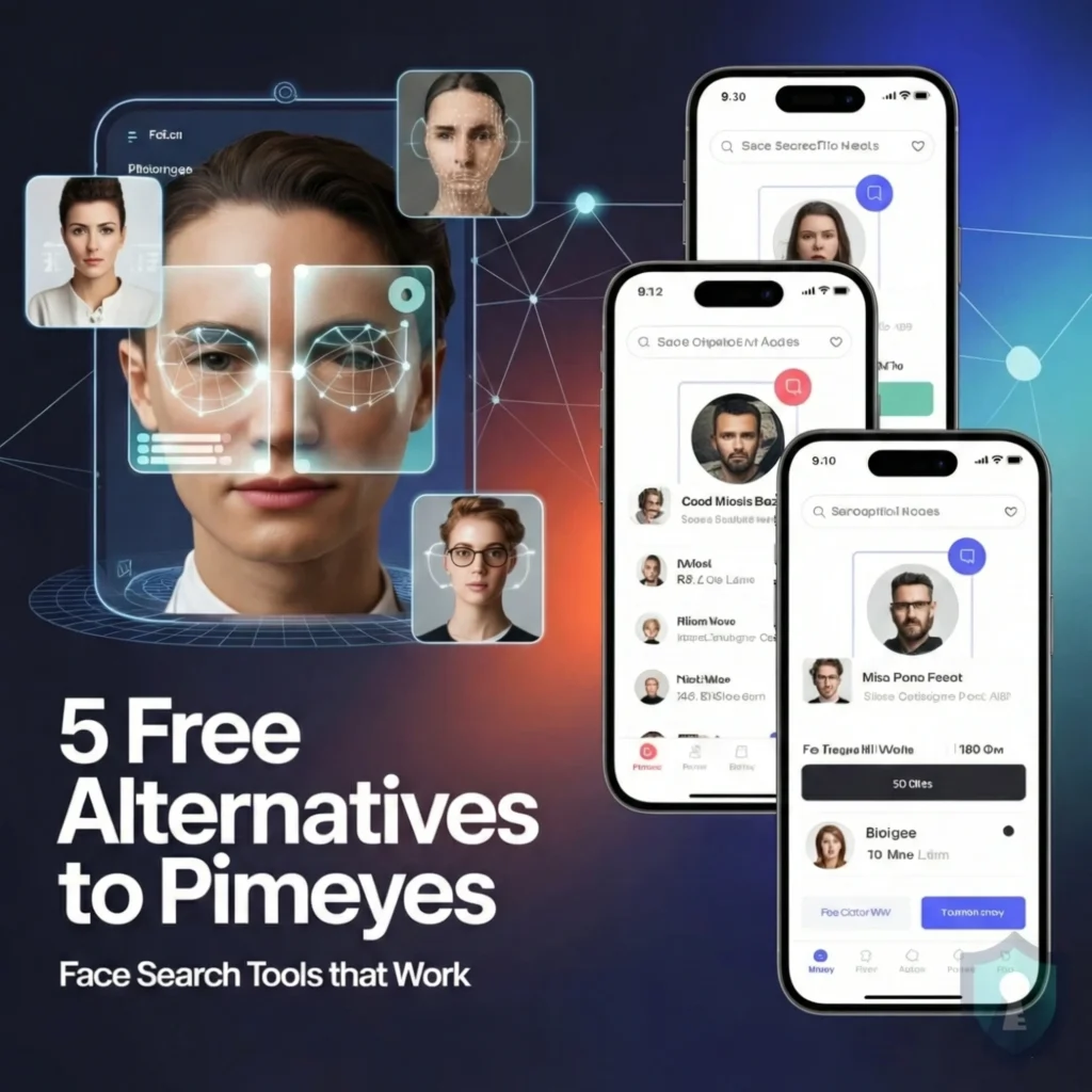 5 Free Alternatives to PimEyes (Face Search Tools That Work)
